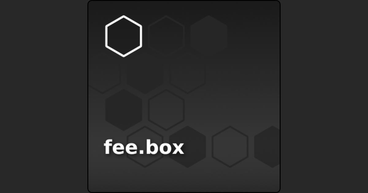 fee.box - Profile | .box
